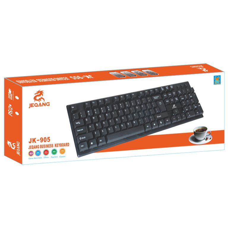 JEQANG- JK-905 Wired Keyboard USB Keyboard – MR Corporation