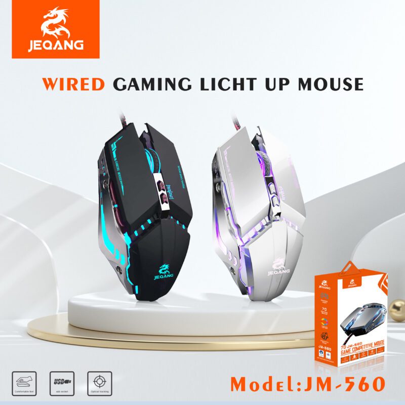 JEQANG- JM-560 7D Gaming Mouse, Gaming IC – MR Corporation